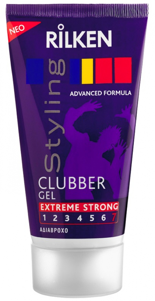 Rilken Styling Clubber 7 Extreme Strong Gel Μαλλιών 150ml | Skroutz.gr