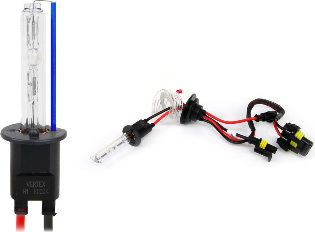 Vertex Λάμπα Αυτοκινήτου & Μοτοσυκλέτας HID Xenon 8000K H1 Xenon 8000K ...