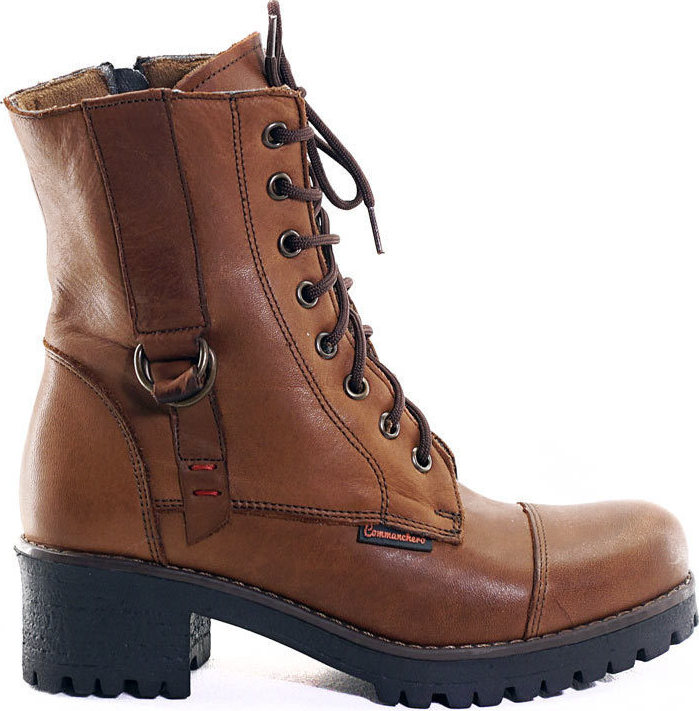 Commanchero Original 5327-726 Δερμάτινα Γυναικεία Αρβυλάκια Ταμπά ...