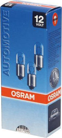 Osram Λάμπες Αυτοκινήτου T4W Original Line BA9S / T4W 12V 4W 10τμχ 3893 ...
