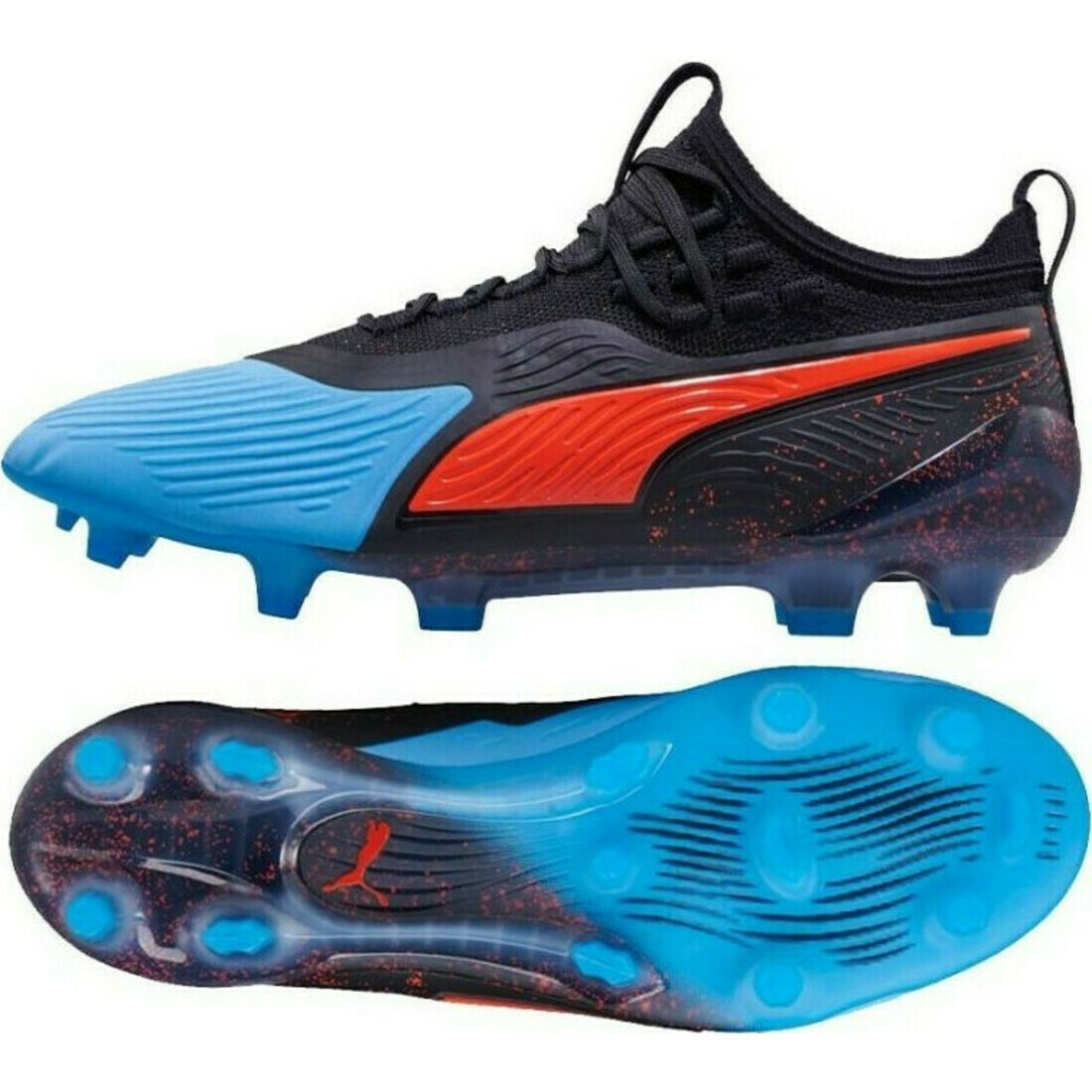 Puma One 19.1 Syn FG/AG 105481-01 Χαμηλά Ποδοσφαιρικά Παπούτσια με ...