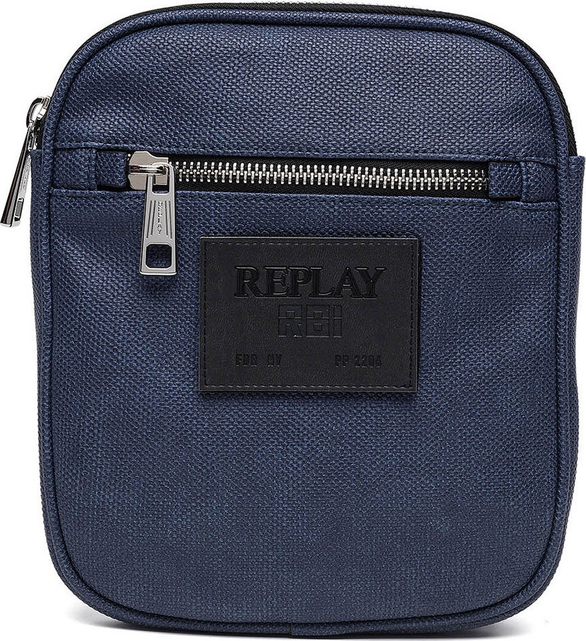 Replay Ανδρική Τσάντα Ώμου / Χιαστί σε Navy Μπλε χρώμα FM3367.000.A0375 ...