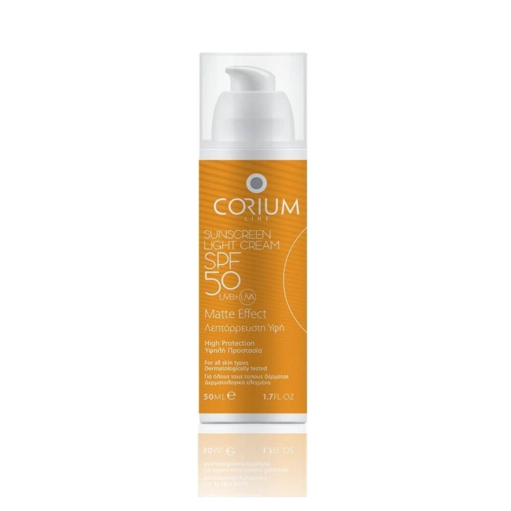 Corium Line Sunscreen Αντηλιακή Κρέμα Προσώπου και Σώματος SPF50 σε ...