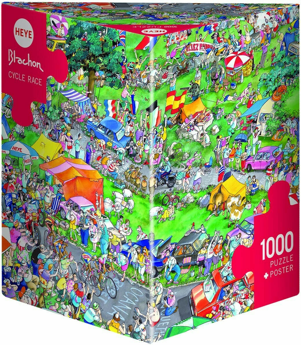 Puzzle Cycle Race 2D 1000 Κομμάτια 29888 | Skroutz.gr