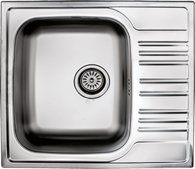 Fortinox Valley 25150 Drop-In Kitchen Inox Satin Sink L58xW51cm Silver ...