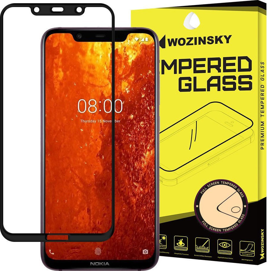 Wozinsky Full Glue Full Face Tempered Glass Black Nokia 8 1 Skroutz Gr