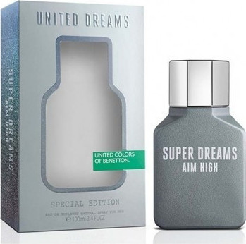 Benetton United Dreams Super Dreams Aim High Eau de Toilette 100ml ...
