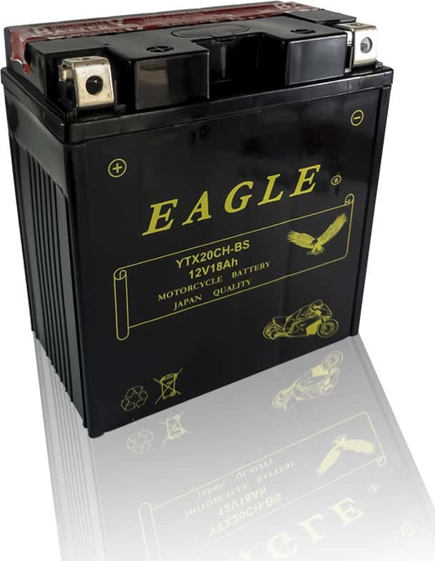 Eagle Battery Μπαταρία Μοτοσυκλέτας YTX20CH-BS με Χωρητικότητα 18Ah ...