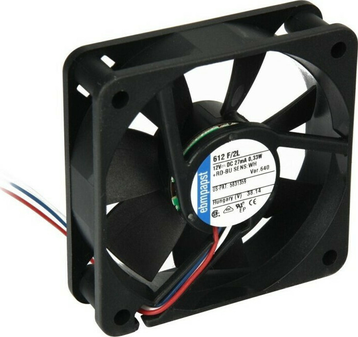 Ebmpapst 612F/2L-640 Case Fan 60mm με Σύνδεση 3-Pin | Skroutz.gr