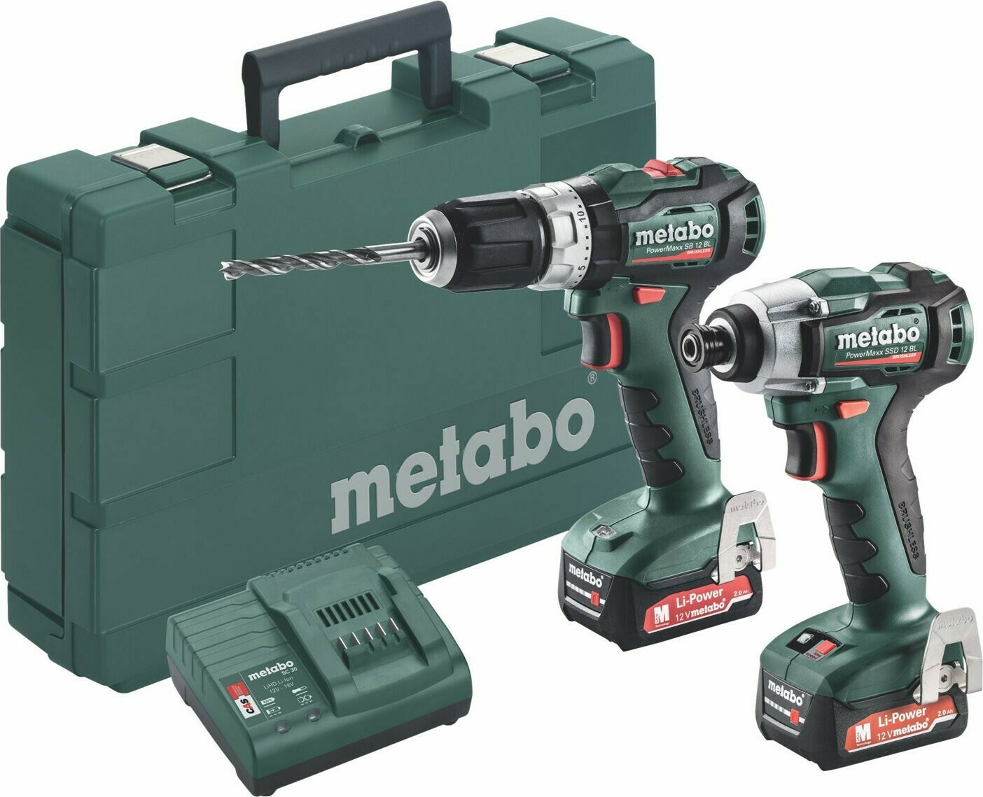 Metabo Combo Set 2.7.5 12 V BL Κρουστικό Δραπανοκατσάβιδο & Παλμικό ...