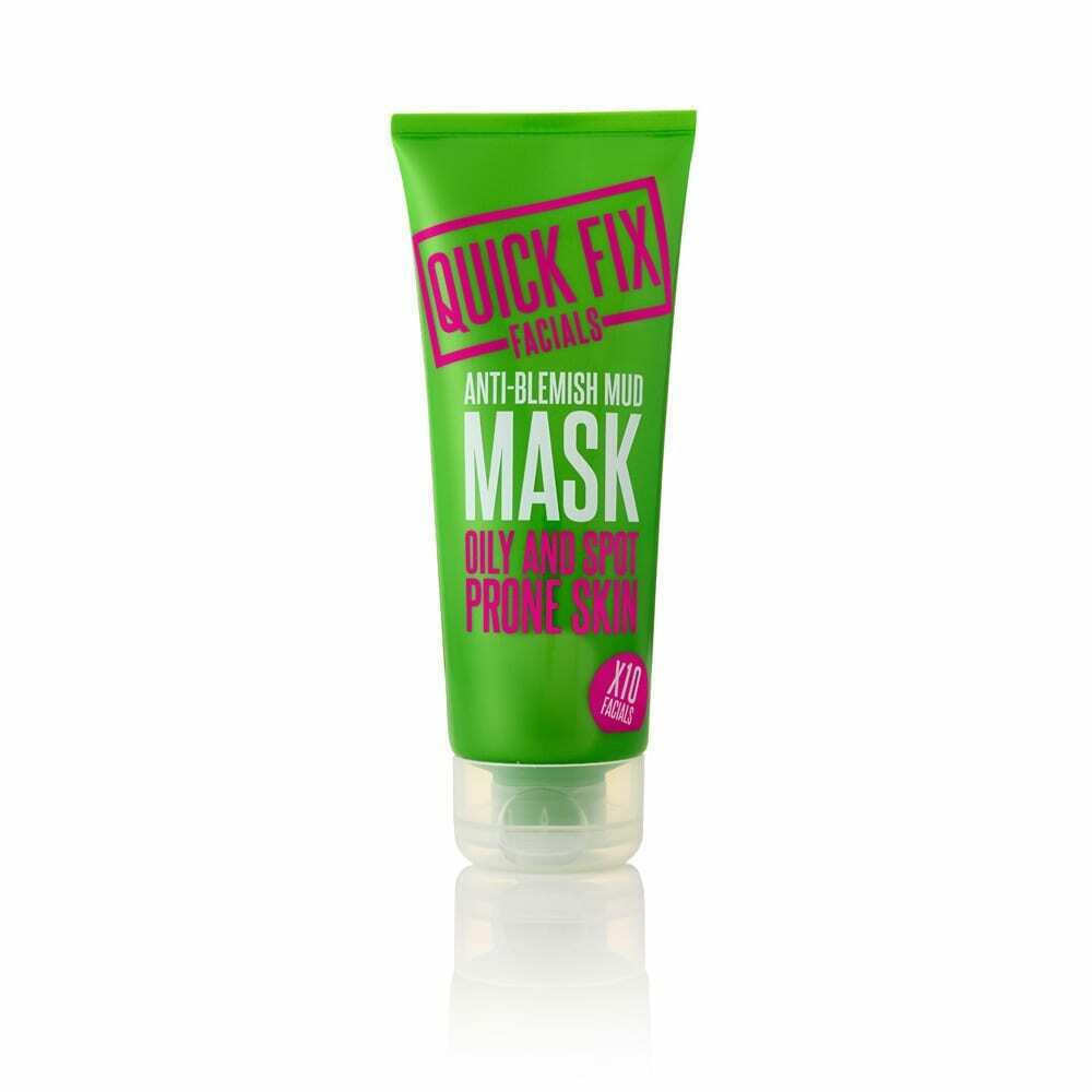 Quick Fix Facials Anti - Blemish Mud Mask For Oily & Spot Prone Skin ...