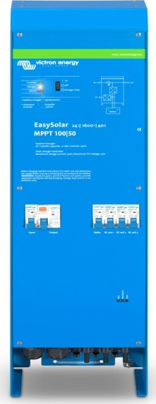 Victron Energy EasySolar 24/1600/40-16 Inverter Καθαρού Ημιτόνου 1600W ...