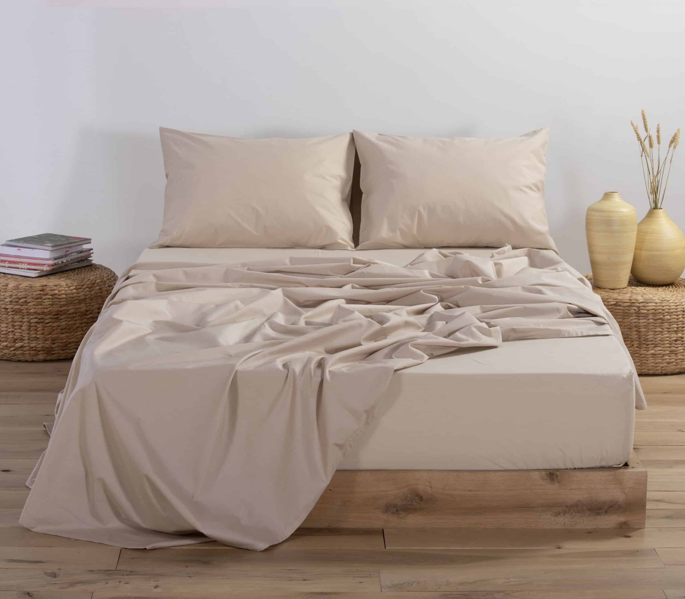 Nef-Nef Homeware Σεντόνι King Size με Λάστιχο 180x200+35εκ. Basic ...