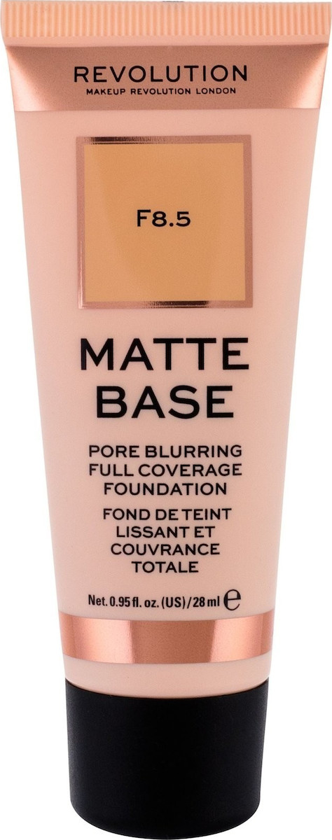 Revolution Beauty Revolution Matte Base Foundation F8.5 28ml | Skroutz.gr