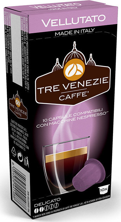 Tre Venezie Caffe Vellutato 10caps - Skroutz.gr