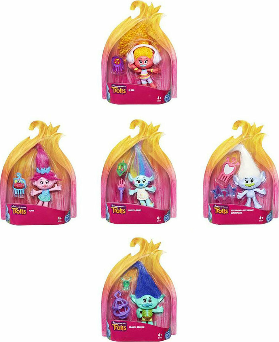 Hasbro Παιχνίδι Μινιατούρα Trolls Town Collectables για 4+ Ετών 12εκ ...