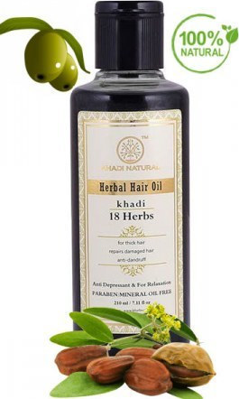 Khadi Natural Khadi 18 Herbs Hair Oil 200ml | Skroutz.gr