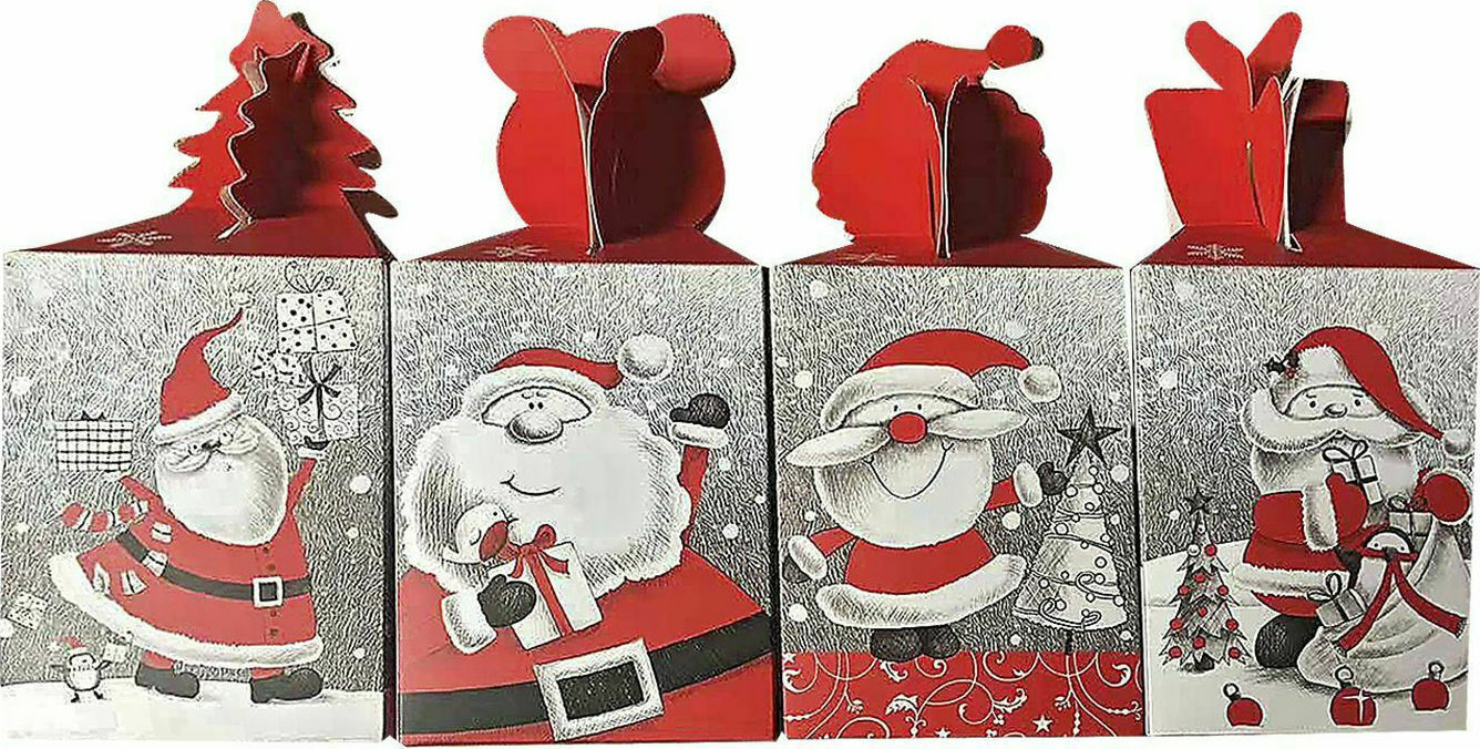 XMASfest Χριστουγεννιάτικο Διακοσμητικό Κουτί Κόκκινο 18x8.5x8.5εκ ...