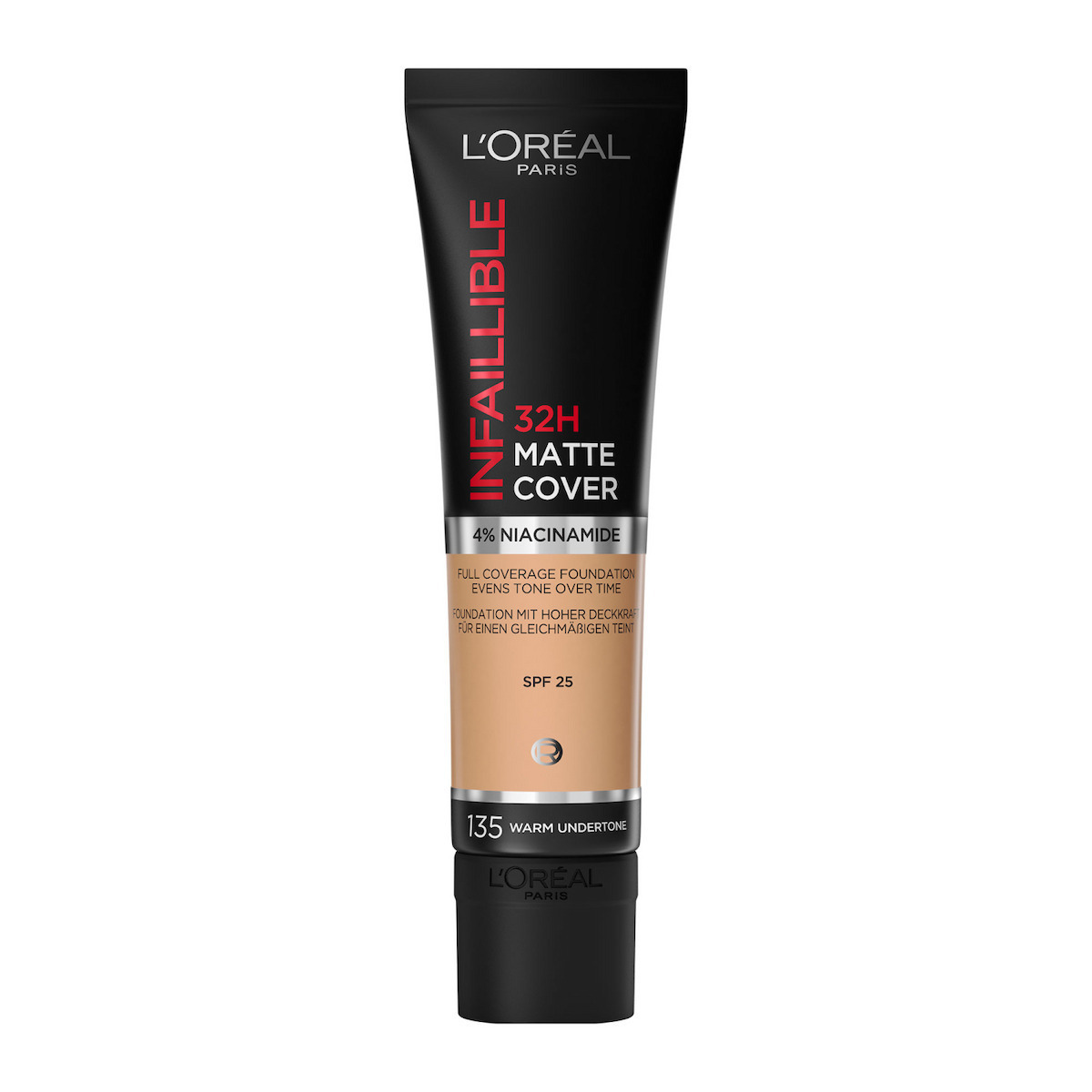 L'Oreal Paris Infaillible 24H Matte Cover Liquid Make Up 135 Warm ...