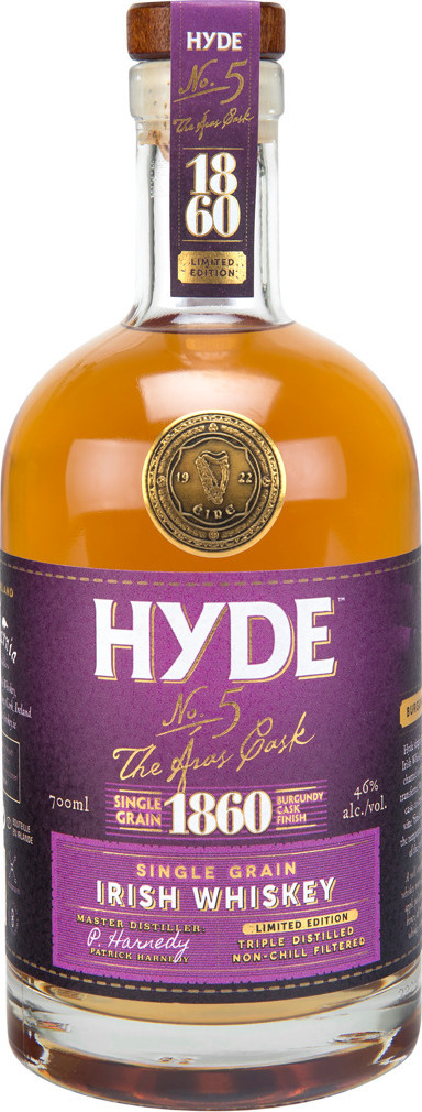 Hyde No 5 the Aras Cask Grain Whisky 6 Ετών Ιρλανδίας 46% 700ml ...