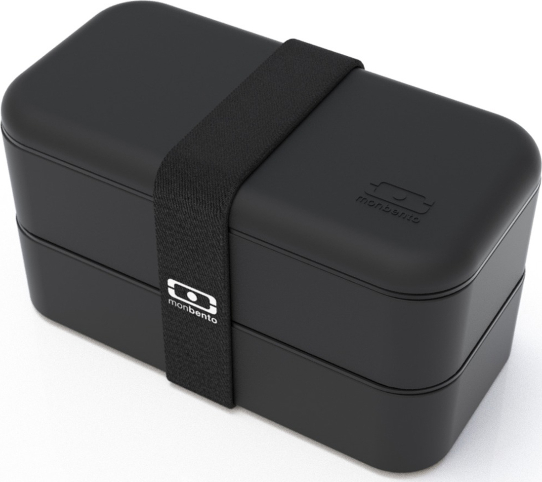 Monbento Original Δοχείο Φαγητού Πλαστικό Θερμός Black 1lt 120001102 ...