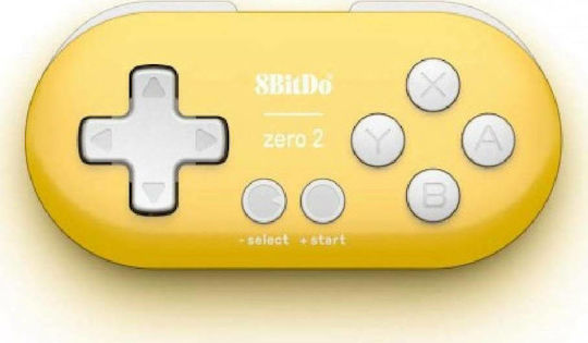 8Bitdo Zero 2 Ασύρματο Gamepad για Switch Κίτρινο | Skroutz.gr