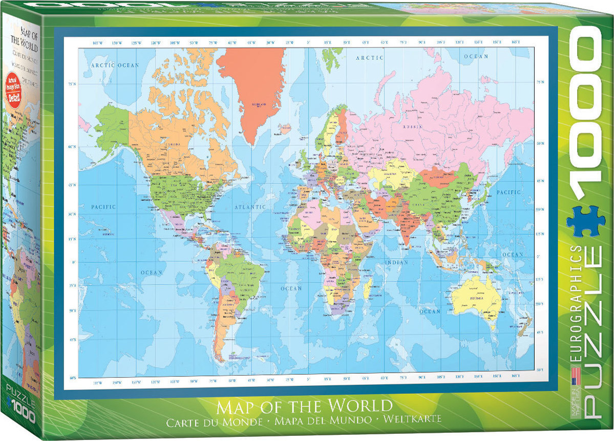 Modern Map of the World Maps Collection 1000pcs (6000-1271) | Skroutz.gr