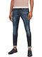G-Star Raw Revend Ανδρικό Παντελόνι Τζιν σε Skinny Εφαρμογή Navy Μπλε ...