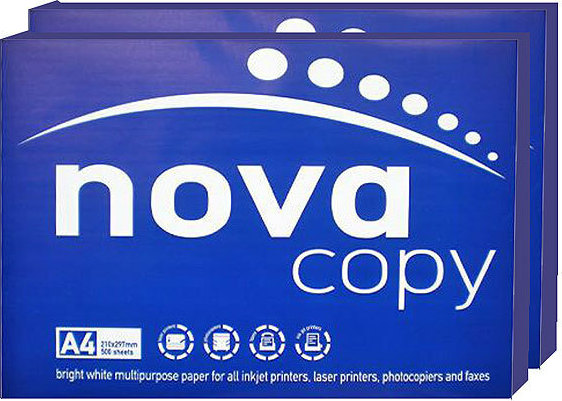 Nova Copy Paper White 75gr/m² A4 500 φύλλα | Skroutz.gr