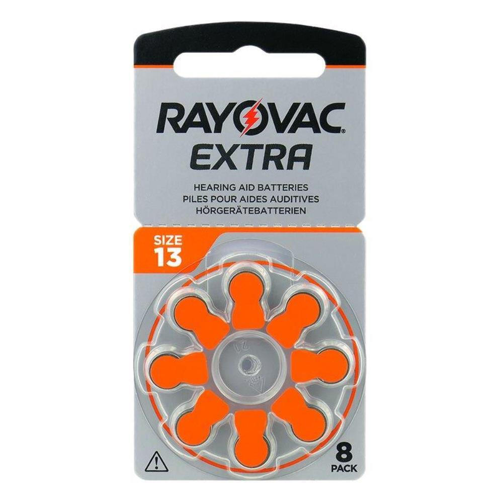 Rayovac Extra Advanced Μπαταρίες Ακουστικών Βαρηκοΐας 13 1.45V 8τμχ ...