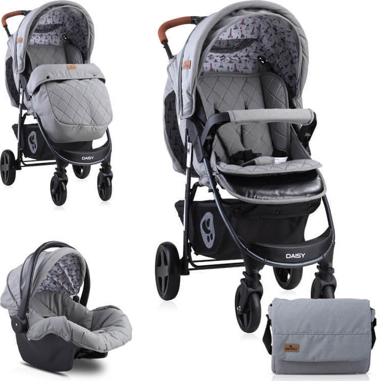 Lorelli Πολυκαρότσι Daisy Set 2 in 1 Dark Grey Lighthouse | Skroutz.gr
