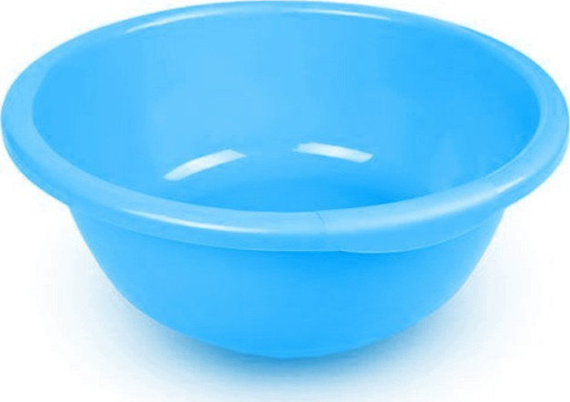 Λεκάνη Στρογγυλή σε Μπλε Χρώμα 40x15cm Πλαστική 11lt 34419 | Skroutz.gr
