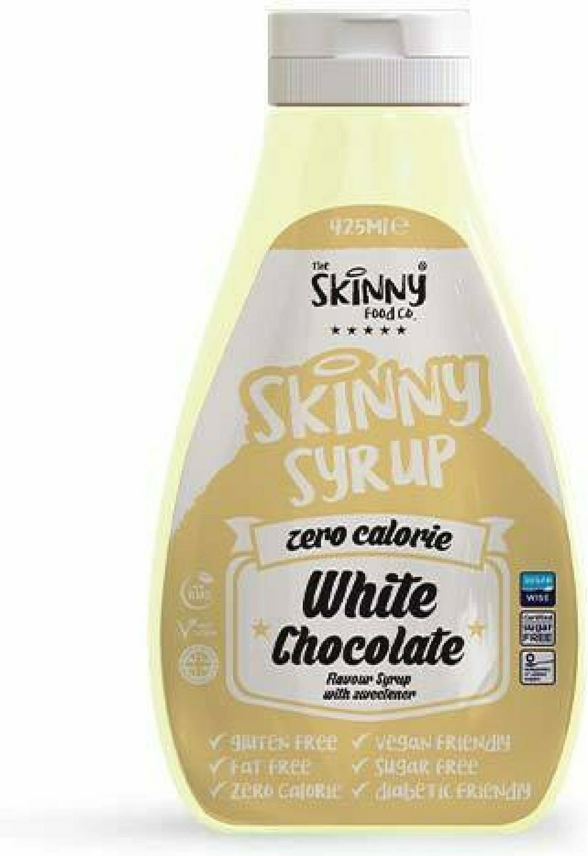 The Skinny Food Co Σιρόπι Ζαχαροπλαστικής Skinny Syrup με Γεύση White ...