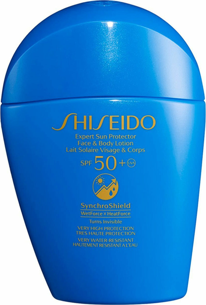 Shiseido Expert Sun Protector Face Αδιάβροχη Αντηλιακή Λοσιόν Σώματος ...