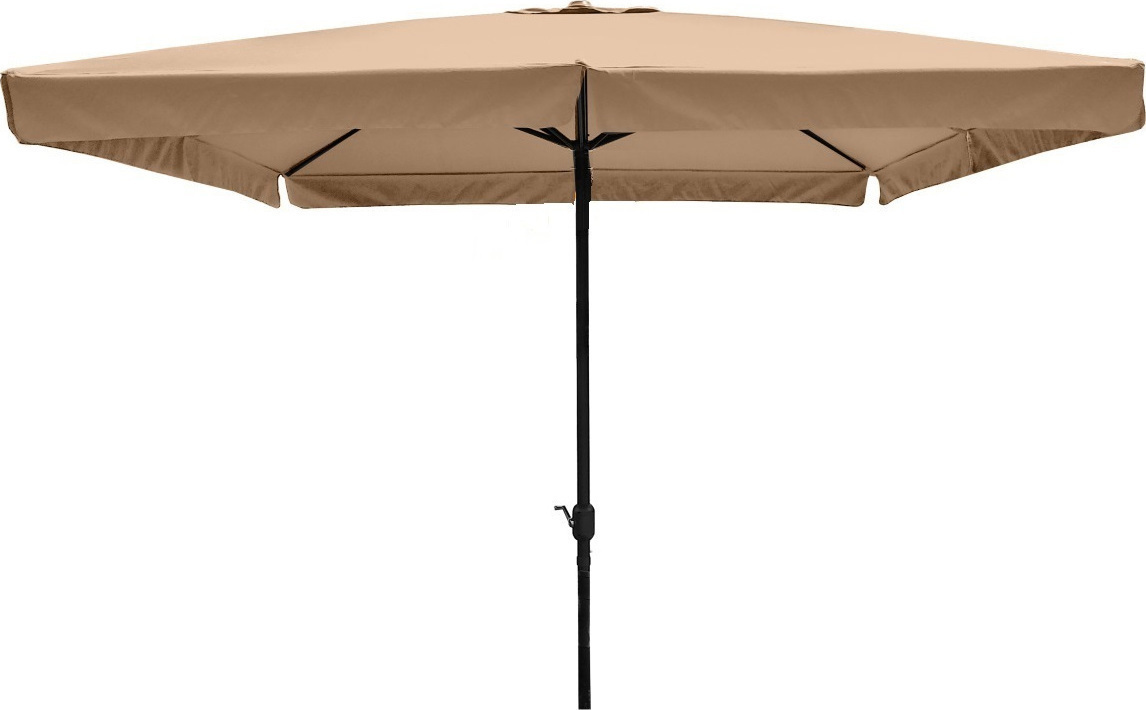 Ομπρέλα Δαπέδου Τετράγωνη Μεταλλική Μπεζ 2x3m 03.ULA-GU2X3-SA | Skroutz.gr