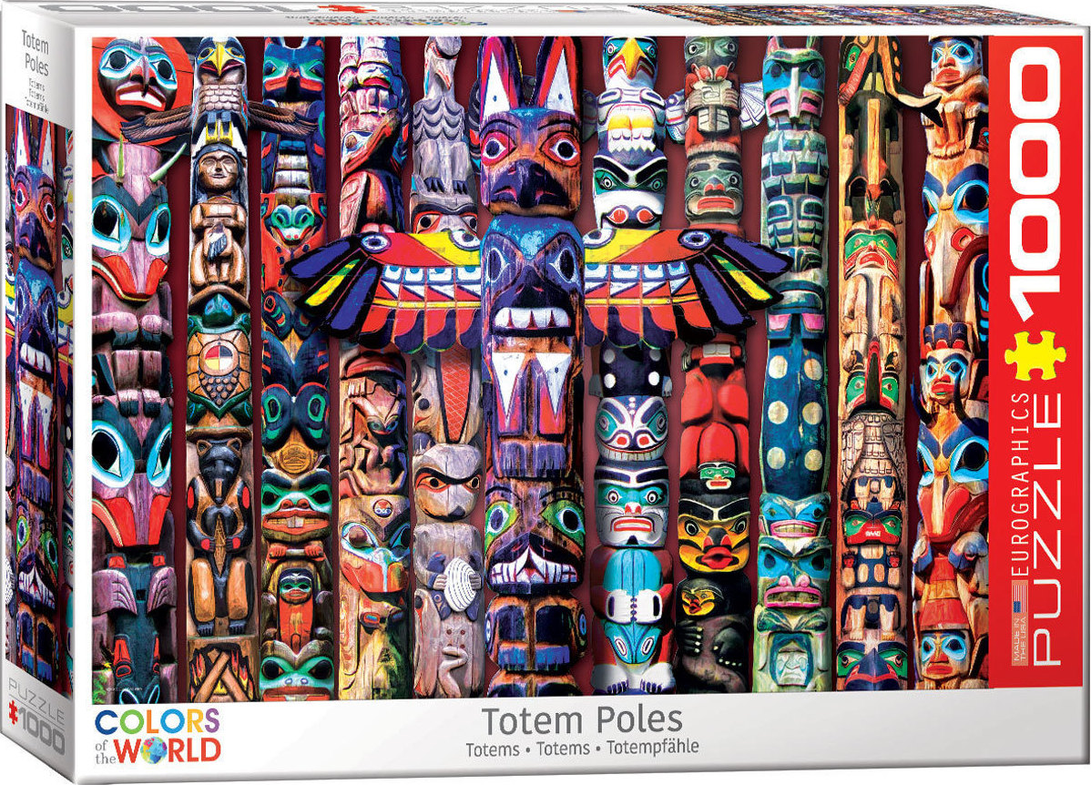 Totem Poles Canada Colors Of World 1000pcs (6000-5349) - Skroutz.gr