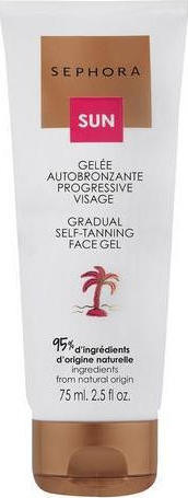 Sephora Collection Sun Gradual Self Tanning Gel Προσώπου 75ml | Skroutz.gr