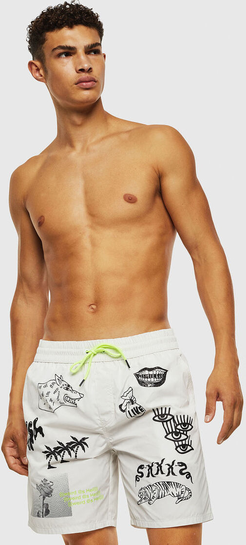 Diesel BMBX-Caybay-Long 00SIZU-0HAXL-129 White | Skroutz.gr