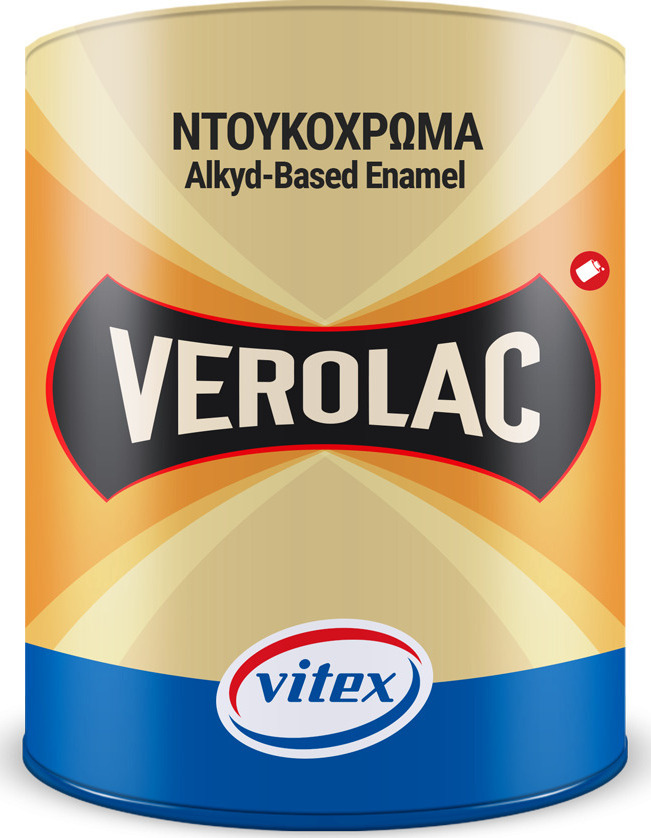 Vitex Βερνικόχρωμα Αντιδιαβρωτικό Διαλύτου Verolac 0.75lt 33 Γυαλιστερό ...