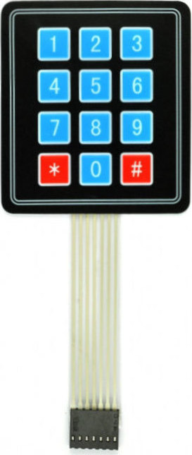 3x4 Matrix 12 Buttons Keypad/Keyboard για Arduino HR0309 | Skroutz.gr