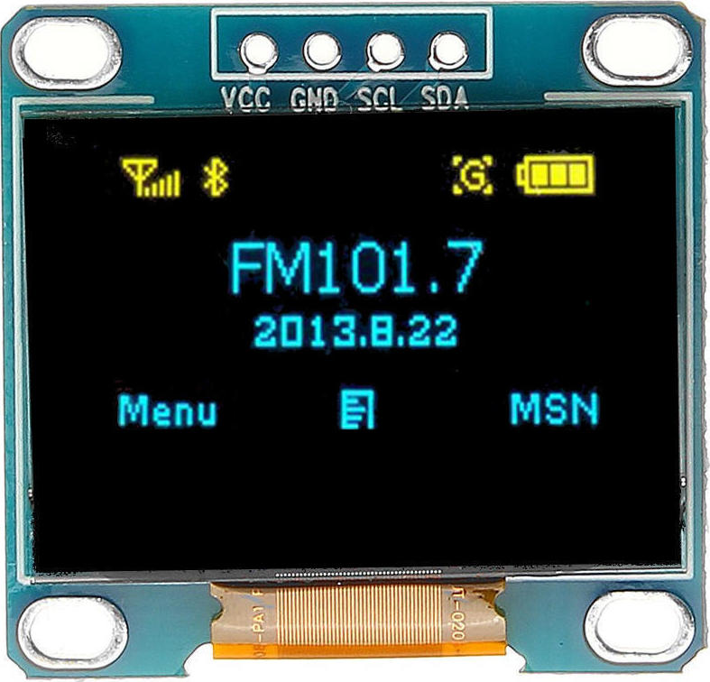 4pin 128x64 Oled Display Module 0 96 I2c Iic Communication For Arduino
