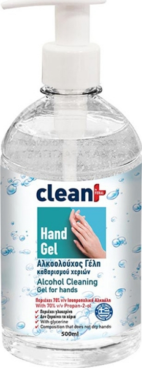 Feral Clean+ Hand Gel 500ml | Skroutz.gr