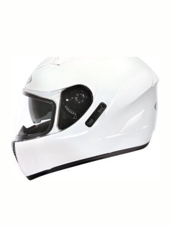 Zeus ZS-810A White Κράνος Μηχανής Full Face με Sunvisor | Skroutz.gr