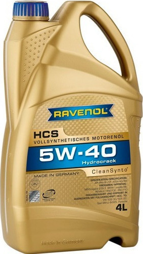 Ravenol Λάδι Αυτοκινήτου HCS 5W-40 4lt | Skroutz.gr