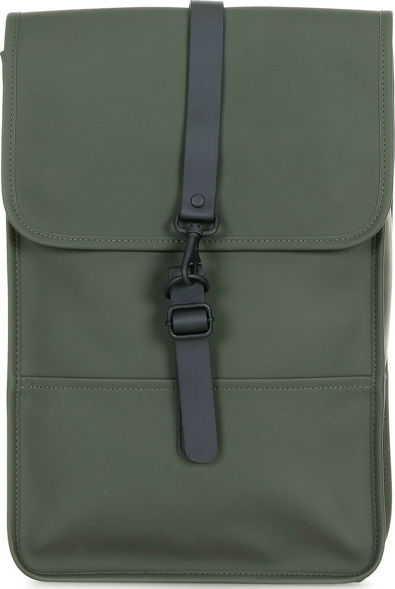 Rains Mini Σακίδιο Πλάτης Αδιάβροχο Χακί 9lt 12800-03 | Skroutz.gr