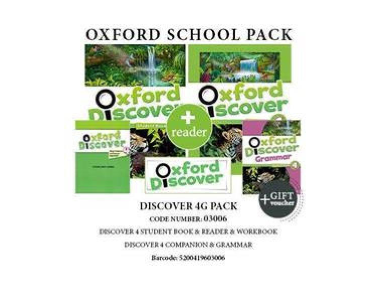 Oxford Discover 4 G Pack (student's Book + Workbook + Grammar ...
