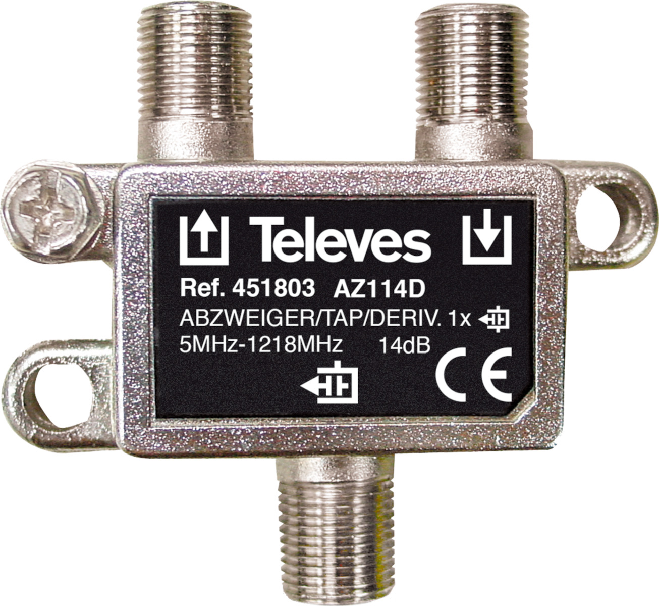 Televes F 1D Tap 5-1220 MHz 14 dB Διακλαδωτής | Skroutz.gr