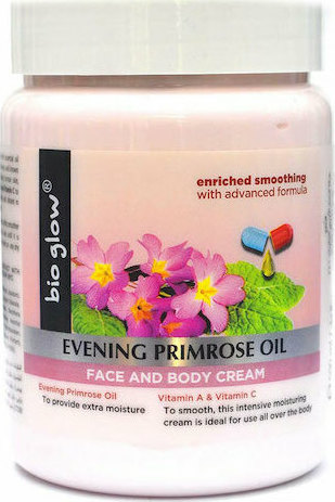Bio Glow Evening Primerose Oil Moisturizing Cream 500ml | Skroutz.gr