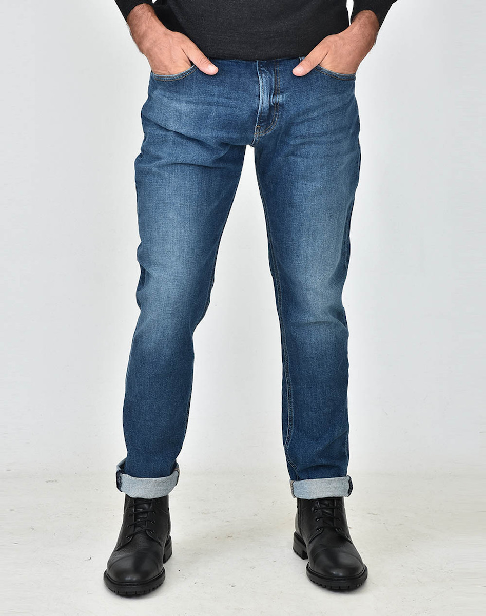 Tommy Hilfiger Rayan Ανδρικό Παντελόνι Τζιν Ελαστικό σε Slim Εφαρμογή ...