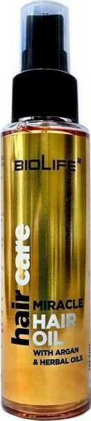 Biolife Miracle Hair Oil With Argan 100ml | Skroutz.gr